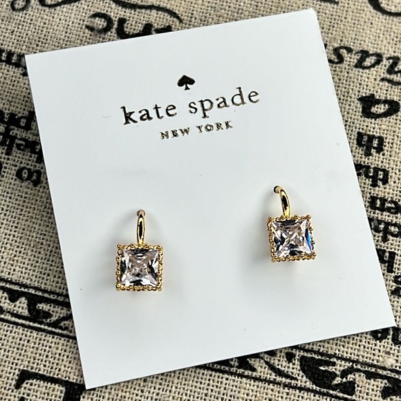 kate spade | Jewelry | Nwt Stunning Kate Spade Gold Tone Sparkle ...